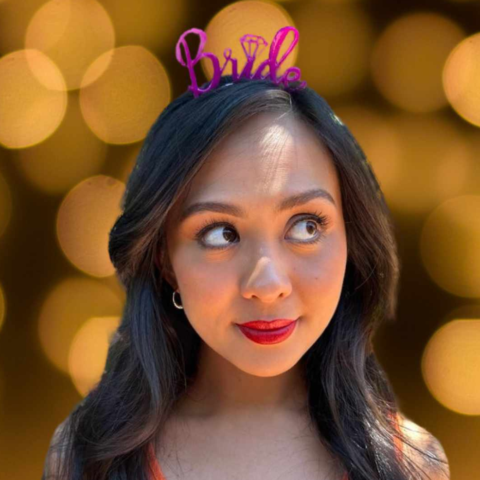 Pink Bride and Team Bride headbands – Sweetpea and DaisySpecialising in ...